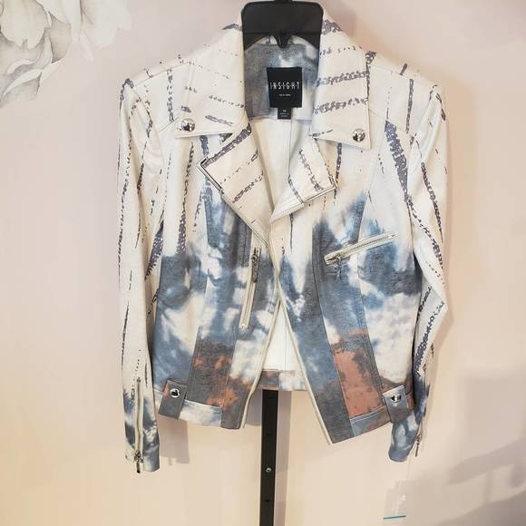Insight | Jackets & Coats | New Insight Tie Dye Jacket In Off White ...